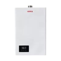 China White 16L Digital Thermostatic Gas Water Heater Single Flue Design Energy Saving Quiet Operation for sale