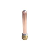 China G1/2 Brass Temperature Sensor Thermowell Protection Tube 100mm HVAC Boiler for sale