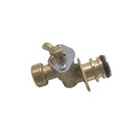 China Wall Hung Boiler Water Heater Brass Inlet Valve Copper Knob Integrated Water Flow Control Valve Spare Part for sale