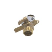 China Wall Hung Boiler Water Heater Brass Inlet Valve Copper Knob Integrated Water Flow Control Valve Spare Part for sale