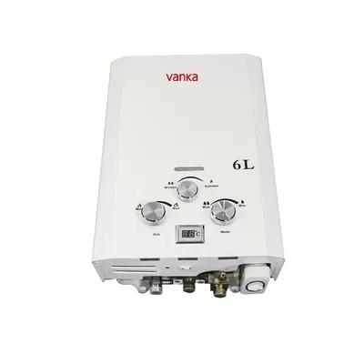 China 6L Wall Mounted High Flow LPG Gas Water Heater for Instant Hot Water Shower for sale