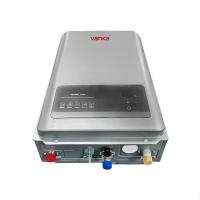 China 12L Tankless Thermostatic Gas Water Heater with Gray Dual Flue Pipe for sale