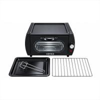 China Countertop Electric Oven with Baking Tray and Wire Rack Mechanical Temperature Control Knob for Home Kitchen Use for sale