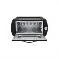 China Countertop Electric Oven with Baking Tray and Wire Rack Mechanical Temperature Control Knob for Home Kitchen Use for sale
