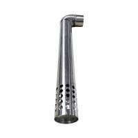 China Single Layer Stainless Steel Exhaust Flue Pipe Kit for Gas Water Heater Ventilation System Replacement Parts for sale