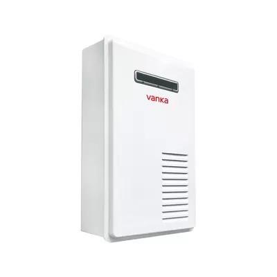 China Outdoor LPG Tankless Gas Water Heater with Wired Remote Control for Instant Hot Water Solar Boosting Systems for sale
