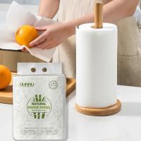 China Wholesale OEM 2ply China Oil Absorbent Kitchen Roll Embossed Thick High Quality 100% Virgin Bamboo Pulp Paper Towel for sale