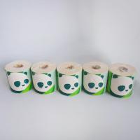 China Custom Logo 3 Ply Toilet Paper Roll Bulk Toilet Pap Tissu in Bulk Roll Soft Toilet Tissue Core Paper for sale