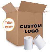 China OEM Factory Direct 3-ply Custom Tissue Paper Toilet Paper for sale