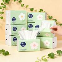 China Hot Selling High-quality Absorbent Soft 100% Virgin 3-layer Bamboo Pulp Customizable Packaged Facial Tissue Multi-use Tissue for sale