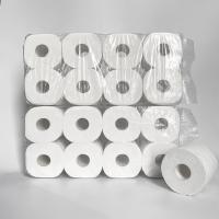 China OEM Biodegradable Toilet Paper Rolls 2 3 4 Ply Softness Options for sale