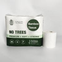 China OEM Biodegradable Toilet Paper Rolls 2 3 4 Ply Softness Options for sale