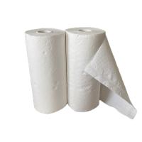 China 100% Bamboo Pulp Soft Absorbent Multifunctional Eco Friendly Custom Embossing 2/3 Ply Kitchen Paper Towel Roll for sale