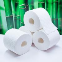 China OEM ODM Customized Logo Eco-Friendly Ultra Soft 100% Virgin Bamboo Pulp Toilet Paper Absorbent Hand Tissue Customized Packaging for sale