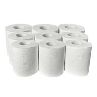 China Certified Eco-Friendly 2-3 Ply Rolls of Soft Virgin Wood Pulp Custom Packaged Wholesale Toilet Paper for sale