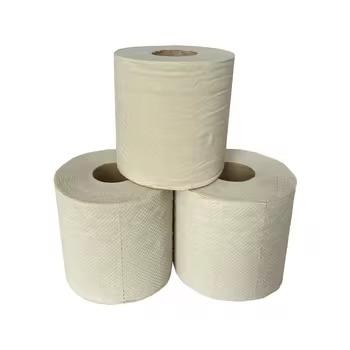 China Customised 4ply Premium Natural Bamboo Pulp Tissue Paper Soft and Strong Printed Toilet Roll with 2ply and 3ply Layers Options for sale