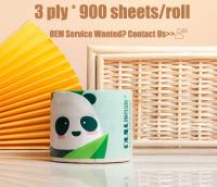 China Custom Logo Eco-Friendly Hygroscopic Soft Toilet Paper Soft Bath Bathroom Tissue with Hygroscopic Feature for sale