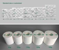 China Eco Friendly  Bamboo Toilet Paper Custom logo 2/3/4 Ply Commercial  Toilet Paper Tissue for sale