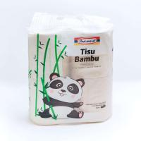 China 3 Ply Toilet Paper Bamboo Pulp Toilet Tissue Rolls Toilet Paper Restroom for sale