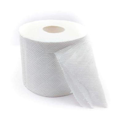 China Home Hotel Toilet Seat Paper Roll 3 Ply Roll Hotel Bath Tissue Paper Toilet Bamboo Pulp Toilet Tissue Paper Roll for sale