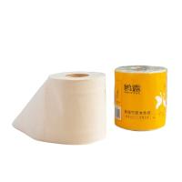China Wholesale Customized 1/2/3 Ply Bamboo Toilet Tissue Standard Roll 100% Natural Bamboo Pulp Soft Unbleached with Core for sale