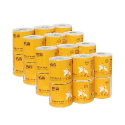 China Top Selling Personalized Ultra Soft Strong Toilet Tissue Rolls Virgin Pulp Material for sale