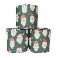 China Hot Sale 3-Ply Soft Toilet Paper Wholesale Bulk Tissue Roll for sale