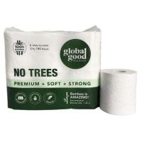 China Factory Wholesale Custom Printed Bulk Bathroom Soft Bamboo Pulp Toilet Paper Roll Premium Quality and Eco-Friendly for sale