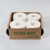 China OEM 3 Ply Soft Bamboo Pulp Toilet Paper Roll Economical Bathroom Tissue with Premium Comfort and Durability for sale