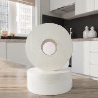 China Wholesale Large White Giant Roll Toilet Paper Custom Logo Printing Original Bamboo Pulp Soft Hotel Bathroom Factory Manufacturer for sale