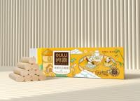 China Wholesale Customized 4-Layer Soft Bamboo Toilet Paper Tissue High Quality 3-Ply Disposable Roll for sale