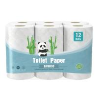 China 3Ply Soft Toilet Paper Rolls Circular Virgin Bamboo Pulp Premium Quality for Your Bathroom Needs for sale