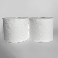 China Biodegradable Bamboo Toilet Paper Tissue Roll Unbleached Comfortable Soft Home Use Plain Embossing for sale