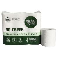 China Wholesale Customizable 100% Natural Eco-Friendly Bamboo Pulp Toilet Paper Roll BBamboo Brand Plain Embossing Toilet Tissues for sale