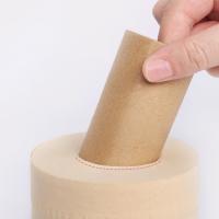 China Unbleached Bamboo 2ply & 3ply Soft Toilet Tissue Paper Rolls Premium Quality Eco-Friendly Natural for Home Toilets for sale