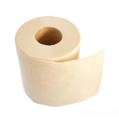 China OEM Soft 1ply 2ply 3ply Bamboo Pulp Toilet Paper Tissue Rolls Premium Bathroom Toilet Paper for sale