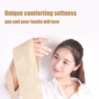 China Bamboo Toilet Tissue Roll Home Restaurant Hotel Customize Unbleached Toilet Paper Bamboo Biodegradable Toilet Paper for sale