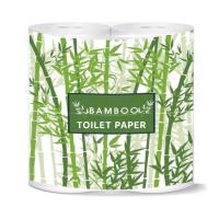 China Wholesale 2ply 3ply Soft Bamboo Toilet Tissue Paper Roll Safe Tough Paper Roll Bamboo Toilet Tissue Roll for sale