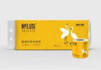 China Factory Customize Bamboo Pulp Toilet Paper Rolls at Low Prices, with 2/3/4-layer Toilet Paper and White Toilet Paper for sale