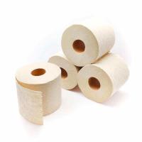 China Practical 3 layers virgin wood embossed pulp ultra soft white wc toilet paper roll for sale
