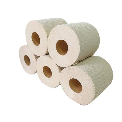 China Triple Layer Cheap  Toilet Paper Manufacturer Bamboo Toilet Paper Disposable Toilet Paper for sale