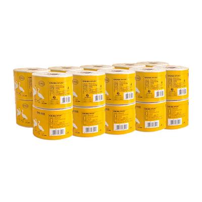 China Soft Organic Eco Friendly Certified OEM Custom Cheap 4 3 2 1ply Bamboo Toilet Tissue Paper for sale