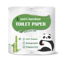 China Hot selling Bamboo Pulp for the homeBiodegradable Toilet Paper With Eco friendly Toilet Paper for sale