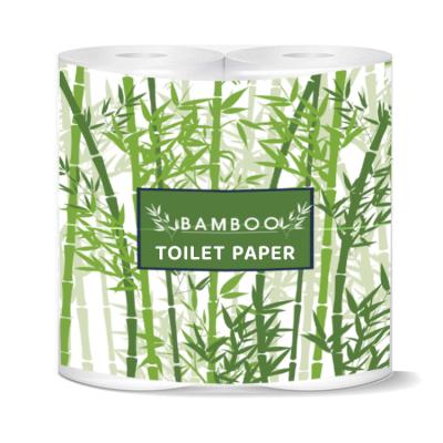 China Sinopec Group High Quality Cheap 100% Virgin Bamboo Pulp White Toilet Paper Custom 2ply 3ply Product for sale