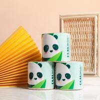 China import custom logo soft eco friendly bamboo pulp toilet paper manufacturers 2 3 4 ply toilet tissue for sale