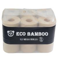 China import custom logo soft eco friendly bamboo pulp toilet paper manufacturers 2 3 4 ply toilet tissue for sale