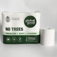 China Eco-friendly Hygienic ultra Strong Soft Water Soluble Rollo Papel Higienico Navidad Bamboo Toilet Pap Paper Tissue for sale