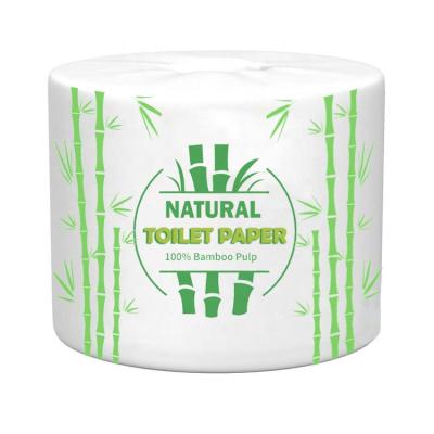China Eco Friendly Soft Organic Custom Private Label Rv 2 3 4 Ply Bamboo Toilet Paper Rolls for sale