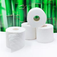China Wholesale Strong Eco-Friendly Bamboo Pulp 3 Ply Soft High Quality OULU Brand Custom OEM Service Standard Roll Toilet Tissue for sale