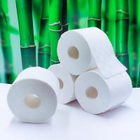 China Wholesale Strong Eco-Friendly Bamboo Pulp 3 Ply Soft High Quality OULU Brand Custom OEM Service Standard Roll Toilet Tissue for sale